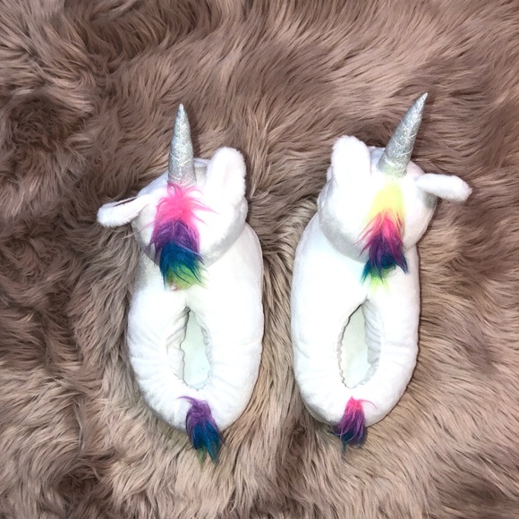 Justice | Shoes | Unicorn Slippers | Poshmark